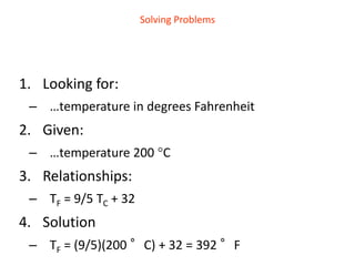 Temp and Time.ppt | Chemistry | Science