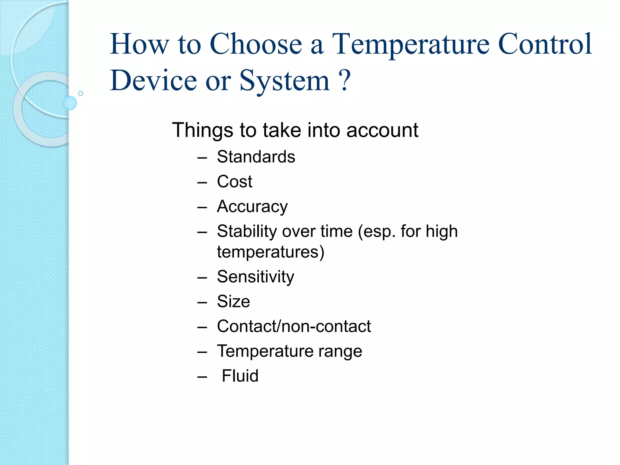 Temperature measurement ppt | PPTX
