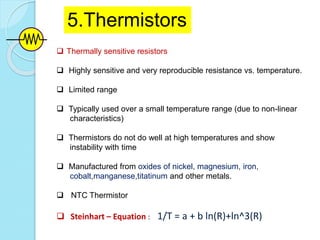 Temperature measurement ppt | PPTX