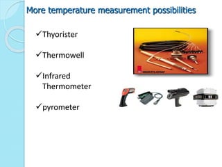 Temperature measurement ppt | PPTX