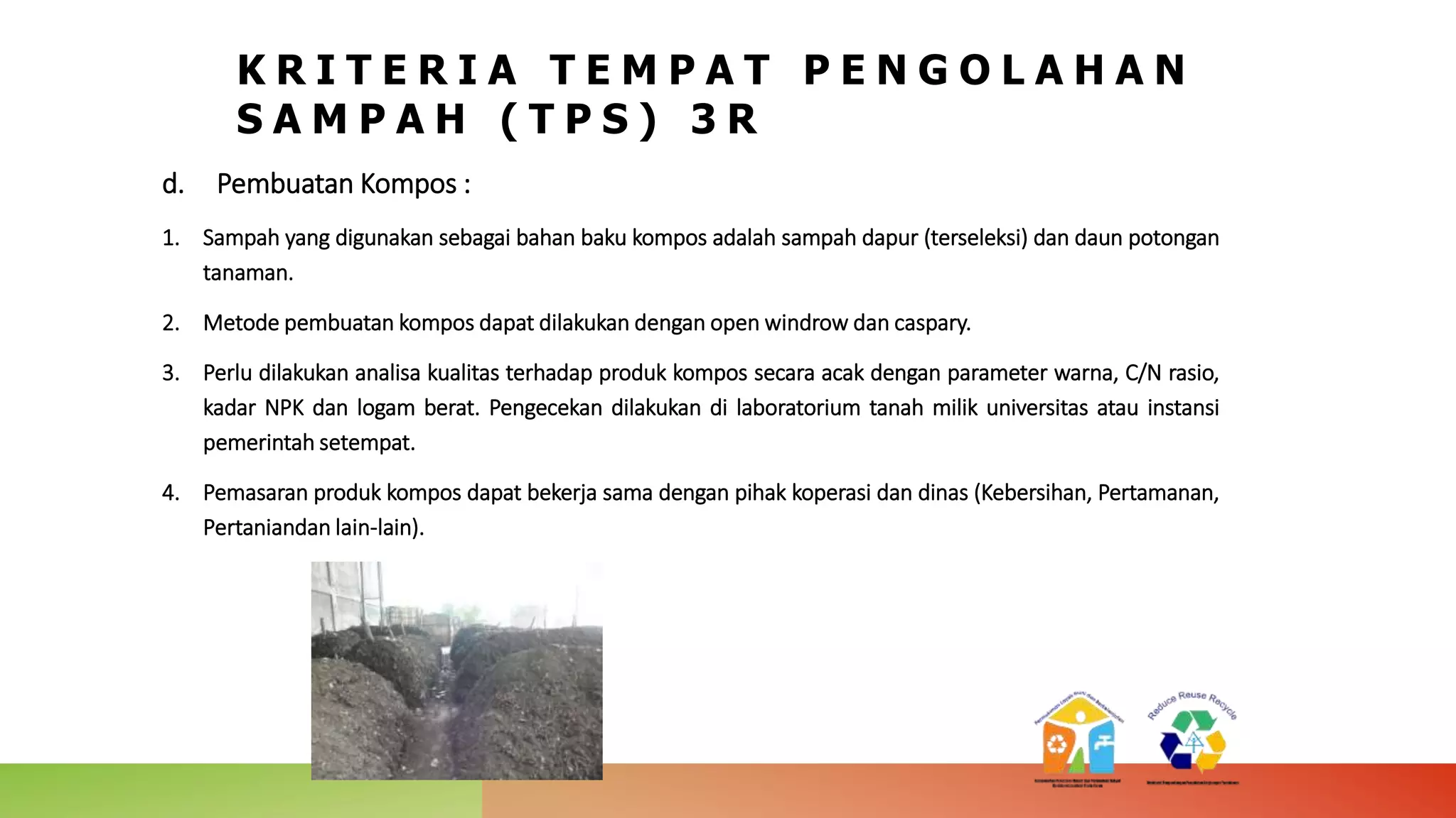 Tempat pengolahan sampah 3 r (tps3r) | PPTX
