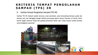 Tempat pengolahan sampah 3 r (tps3r) | PPTX