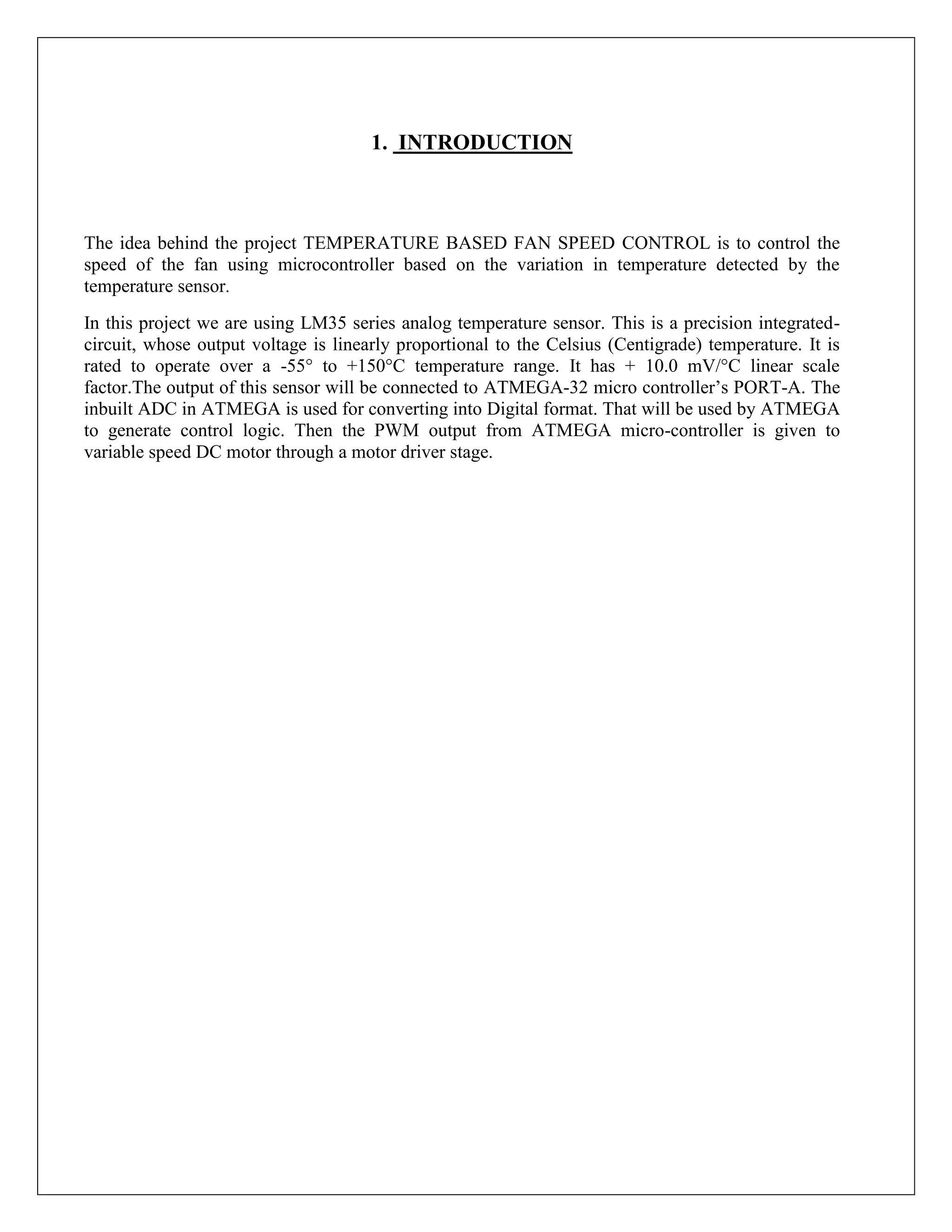 Temp based fan speed control | PDF | Technology & Computing