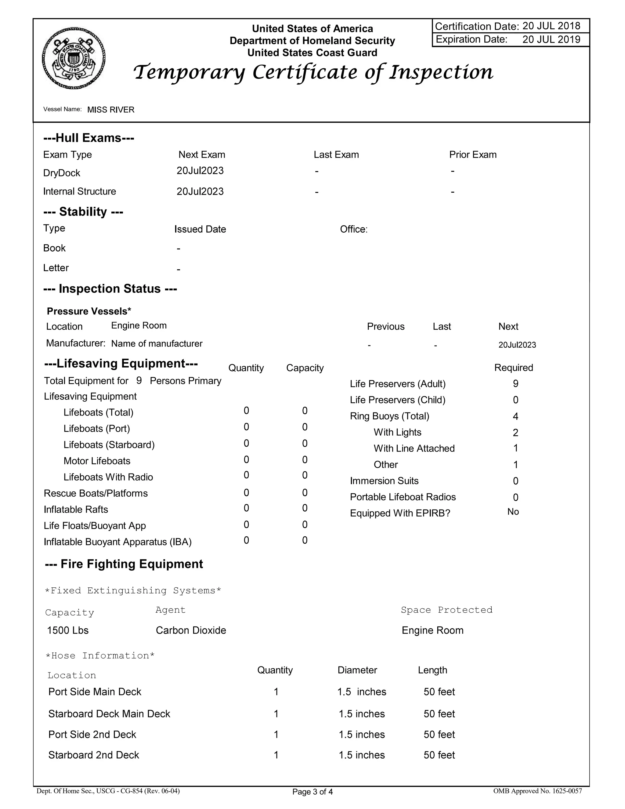 ITV Temporary COI | PDF