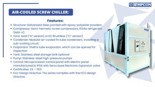 Company Profile of Tempcon - Chiller Manufacturer In India | PPT