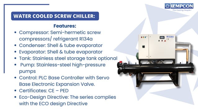 Company Profile of Tempcon - Chiller Manufacturer In India | PPT