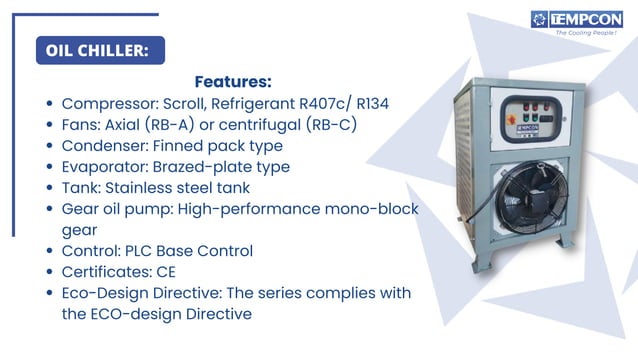 Company Profile of Tempcon - Chiller Manufacturer In India | PPT