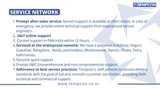 Company Profile of Tempcon - Chiller Manufacturer In India | PPT