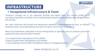 Company Profile of Tempcon - Chiller Manufacturer In India | PPT