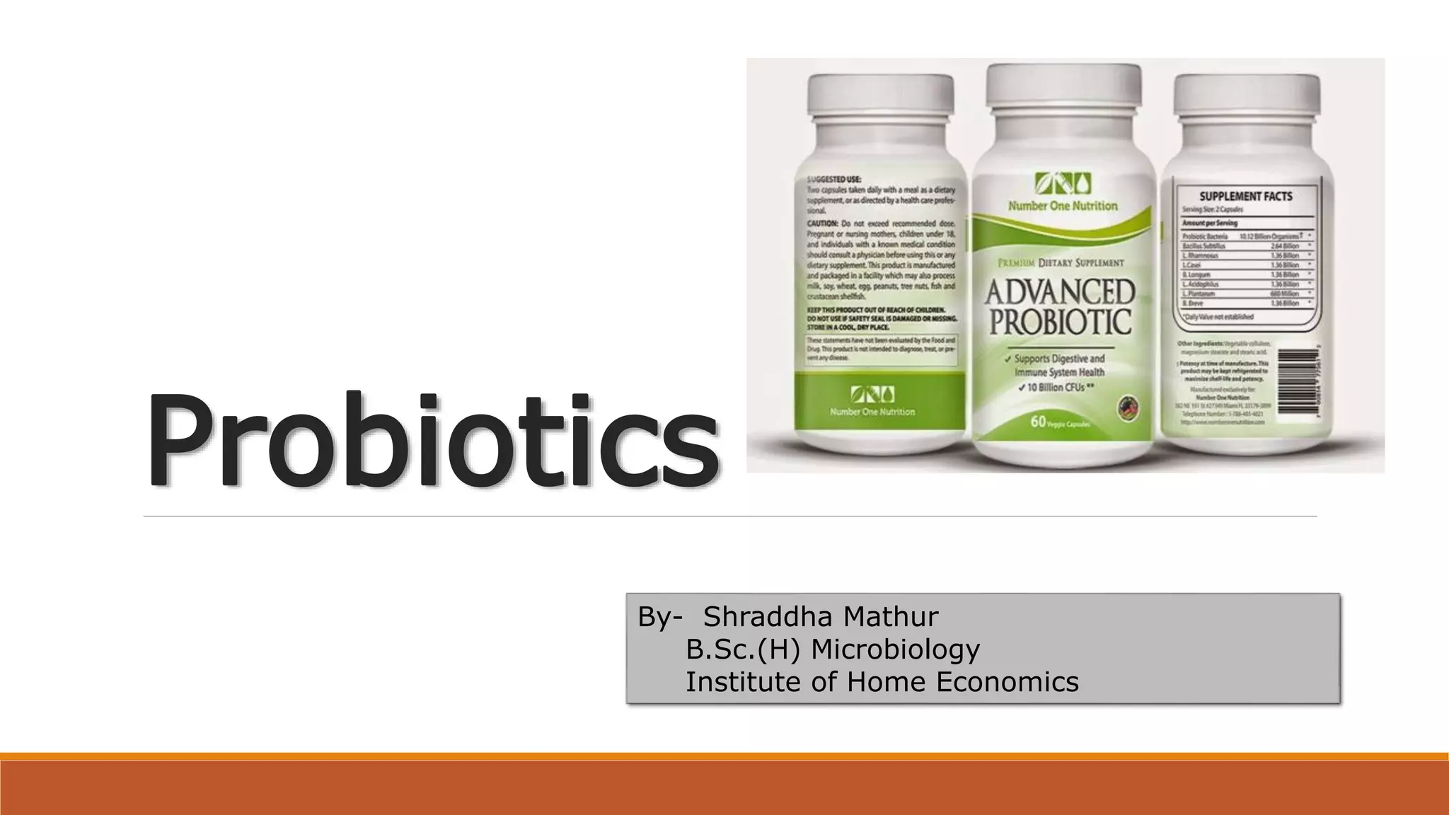 Tempeh & probiotics | PPTX