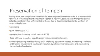 Tempeh & probiotics | PPTX
