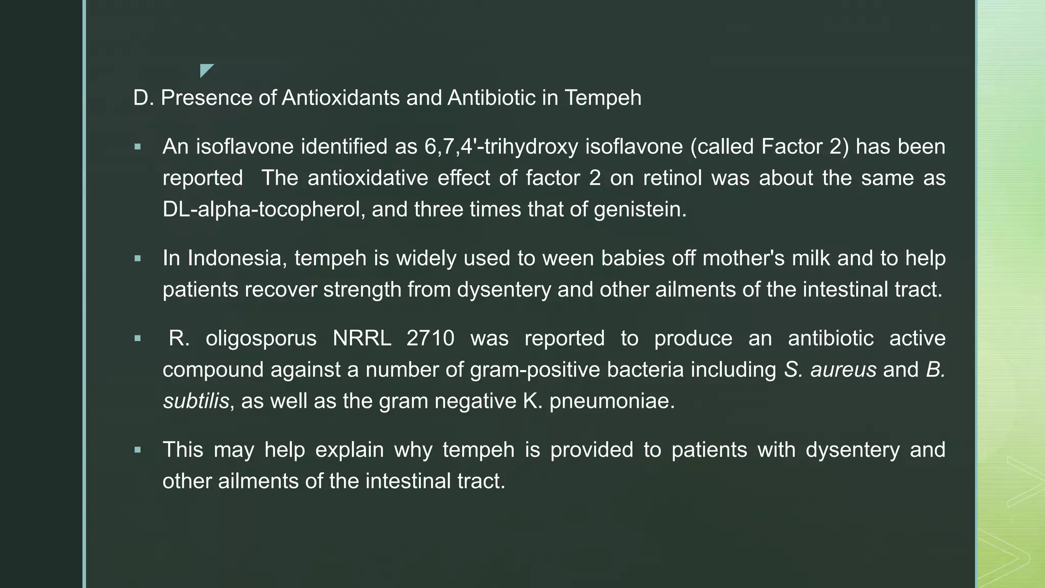 Tempeh production | PPTX