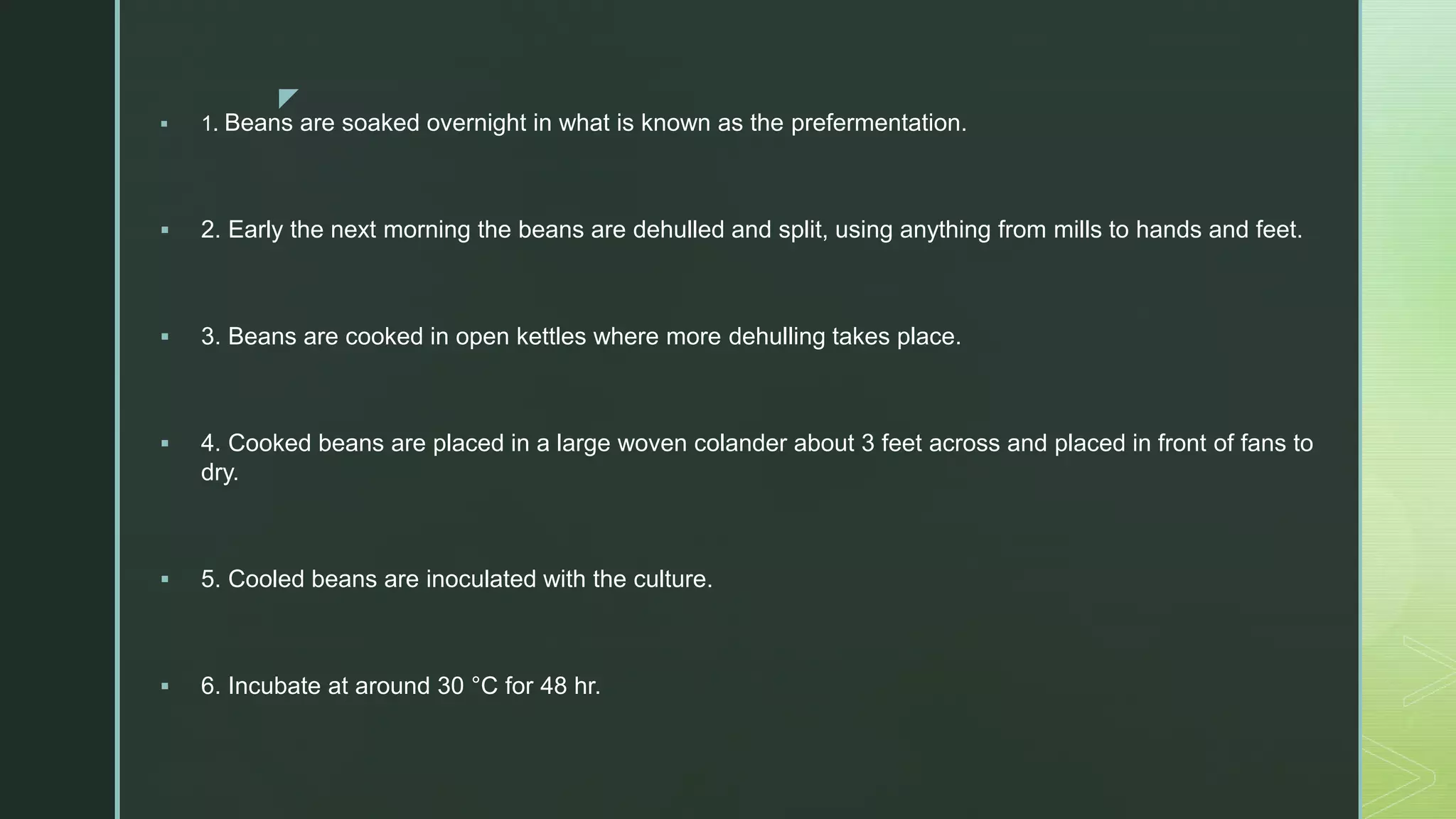 Tempeh production | PPTX