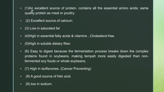 Tempeh production | PPTX