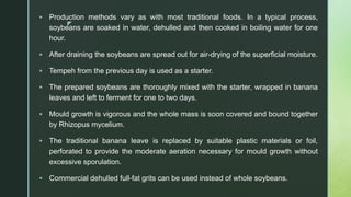 Tempeh production | PPTX