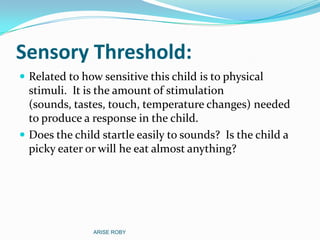 Temperament - KNOW YOUR CHILD | PPSX