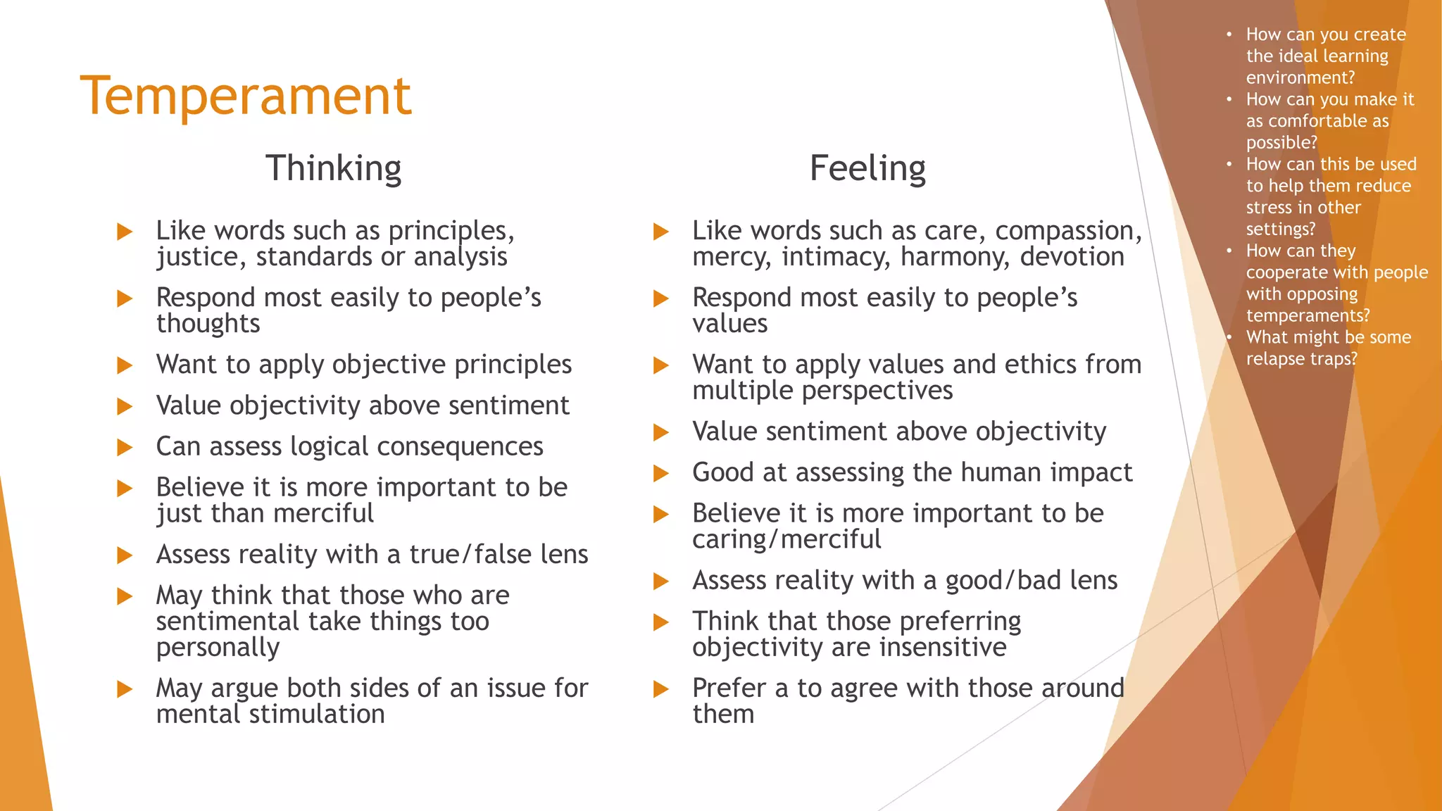 Individualizing Treatment for Temperament | PPTX