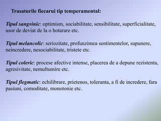 Temperamentul | PPTX