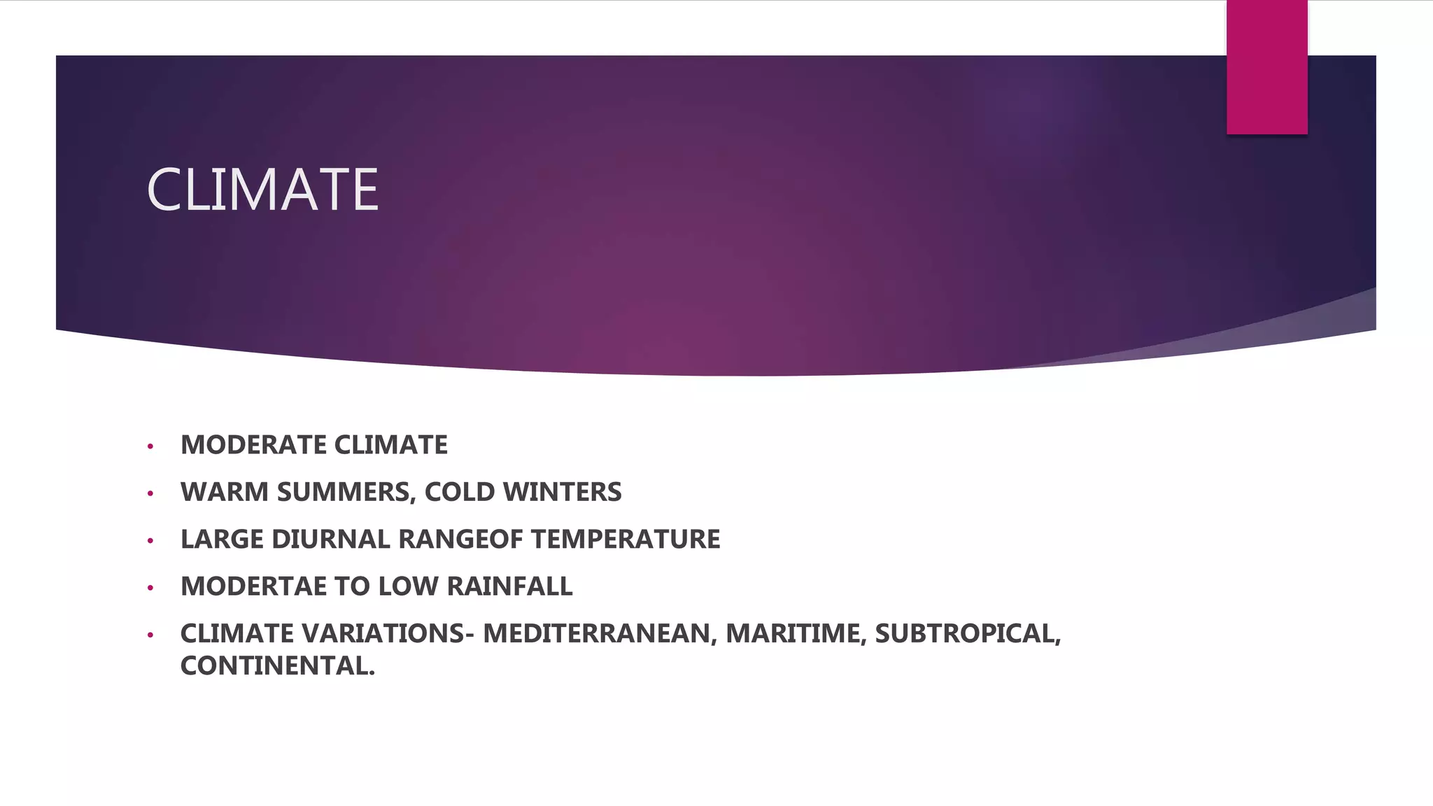 Temperatae climate | PPTX
