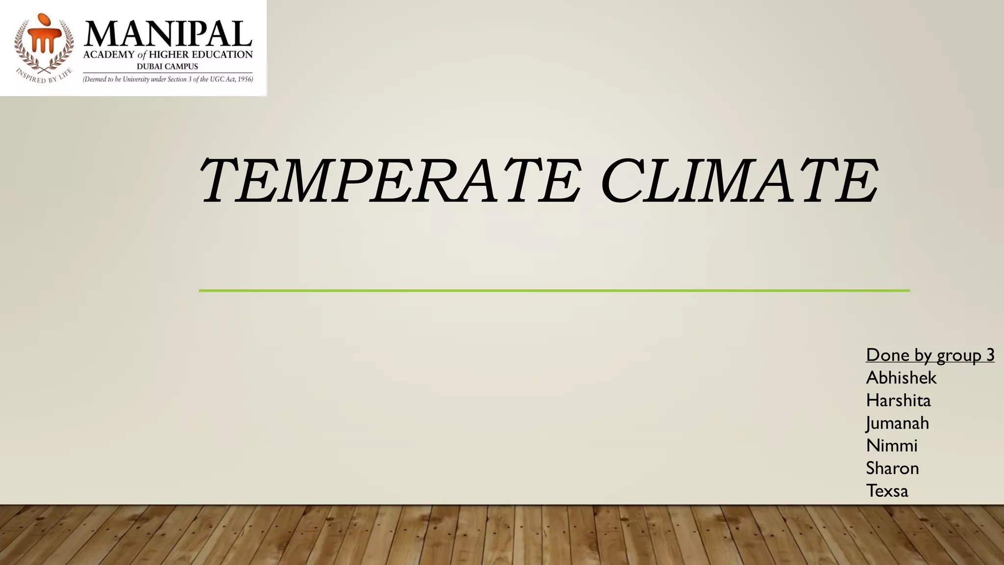 Temperate Climate India | PDF