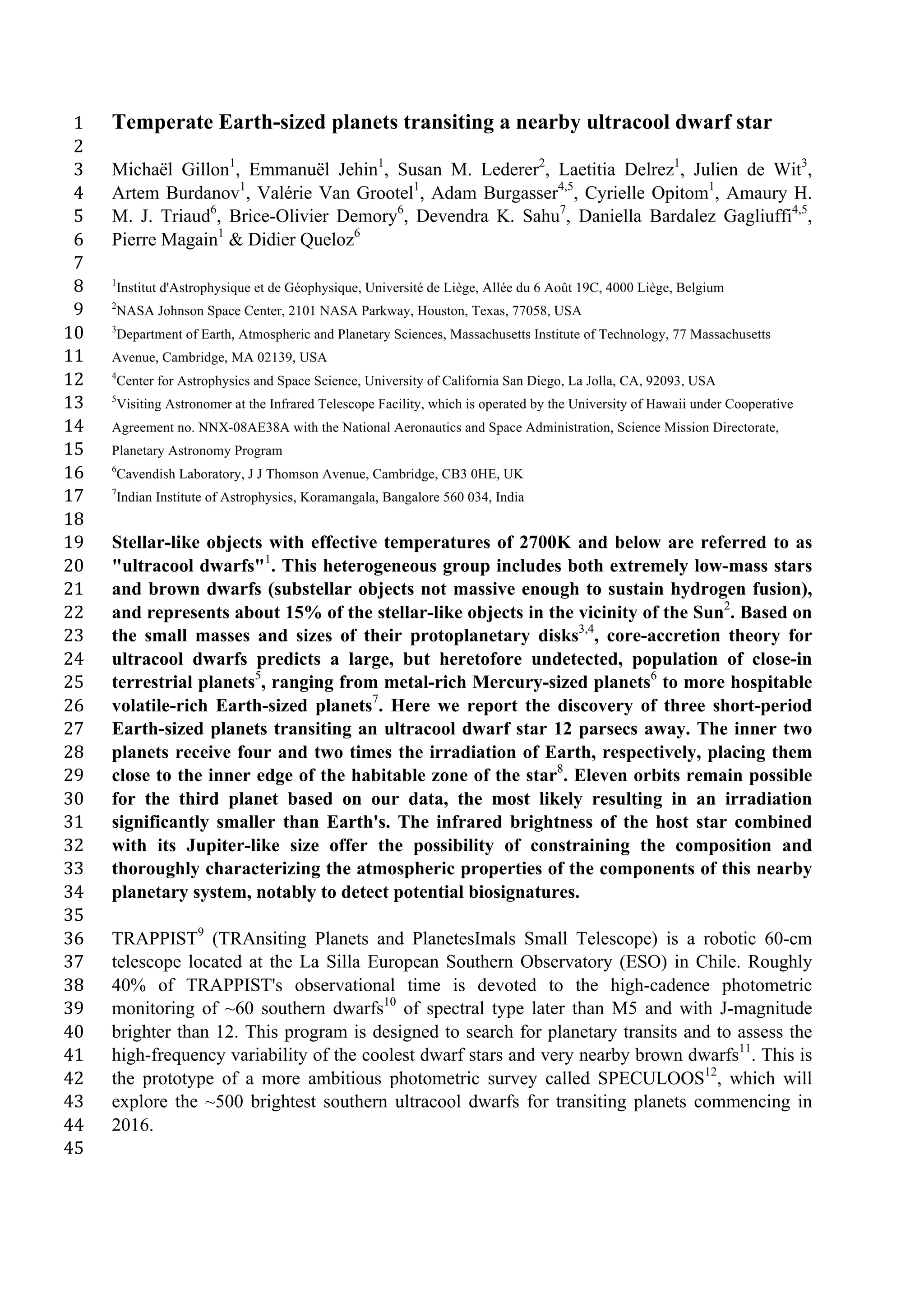 Temperate earth sized_planets_transiting_a_nearly_ultracool_dwarf_star ...