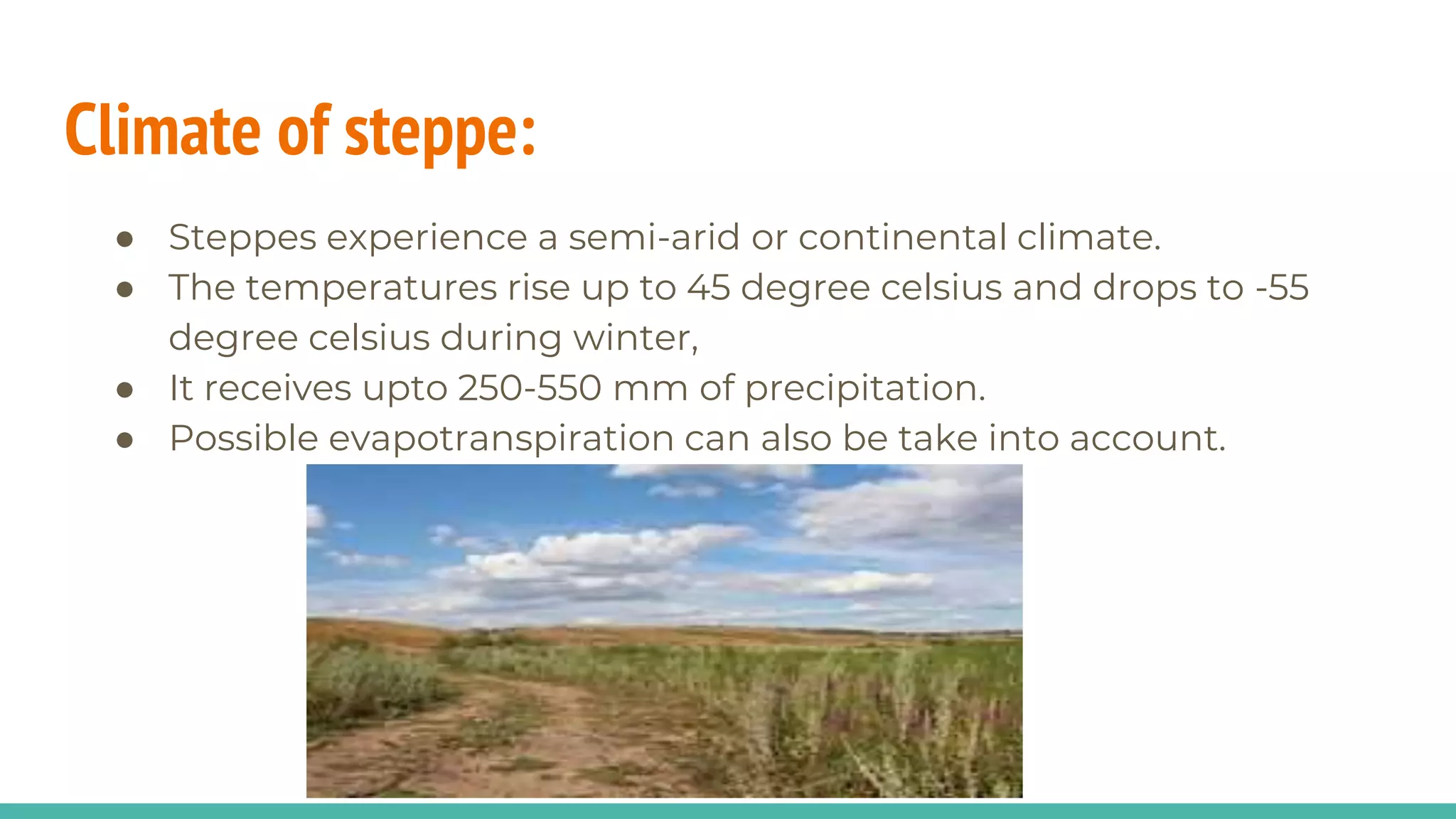 Temperate grasslands | PPTX