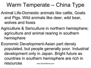 Temperate regions | PPT