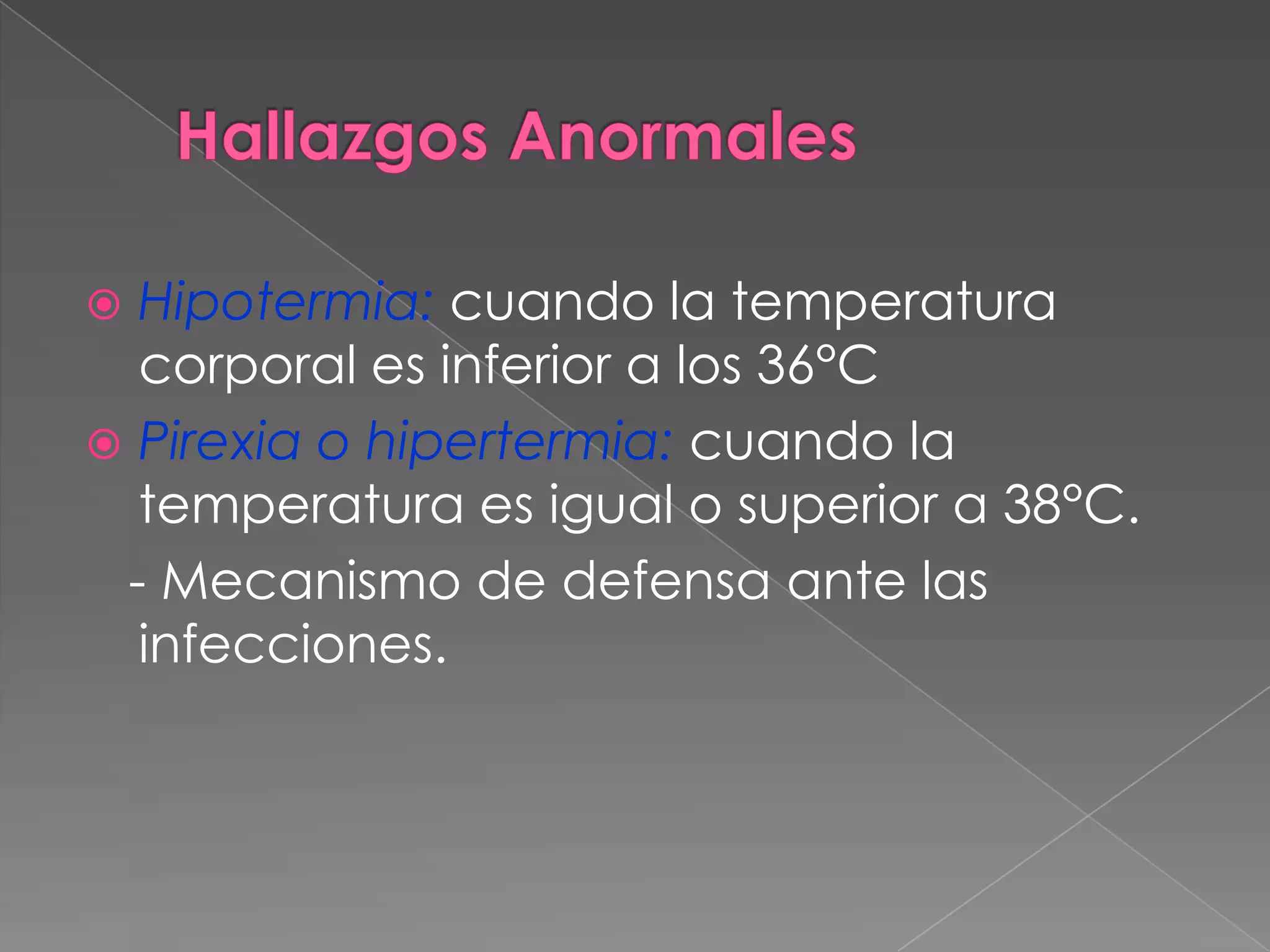 Temperatura corporal | PPTX