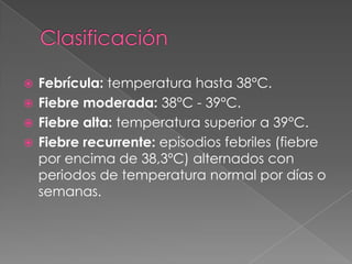 Temperatura corporal | PPTX