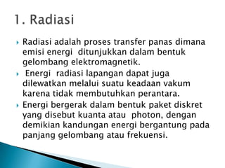 Temperatur dan aliran panas tanah | PPTX
