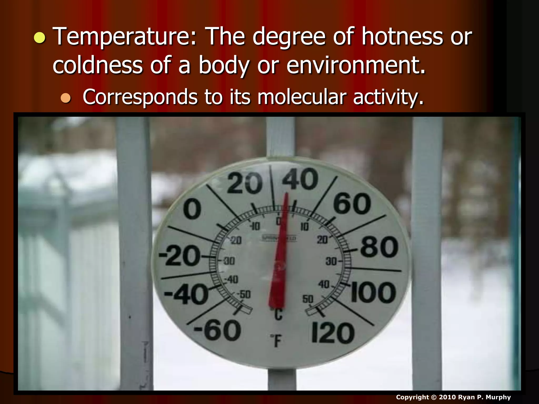 Temperature Lesson PowerPoint | PPTX