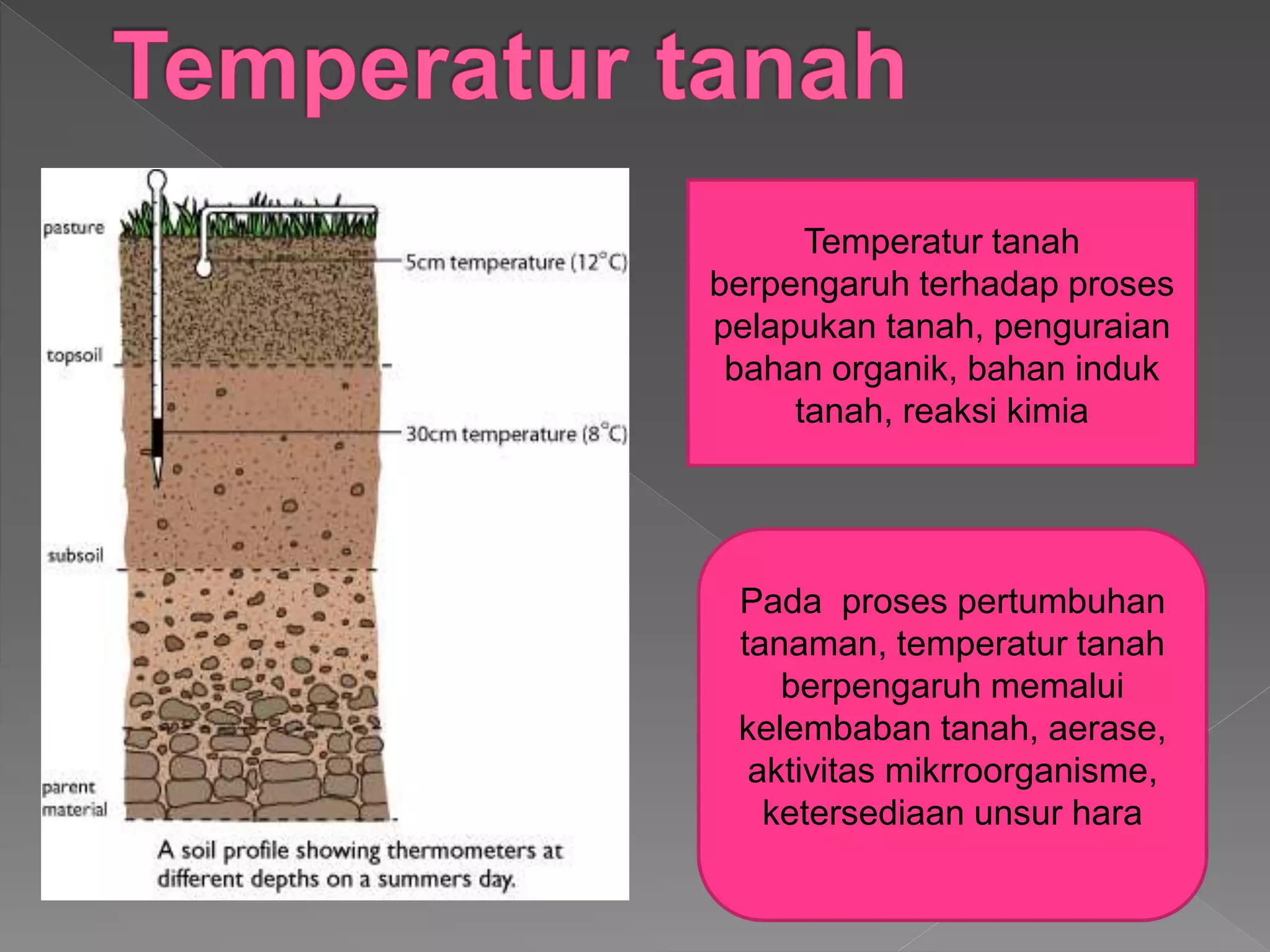 suhu tanah | PPTX