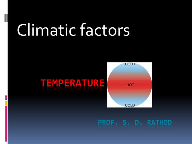 Temperature: Ecological Parameter | PDF | Geography | Science