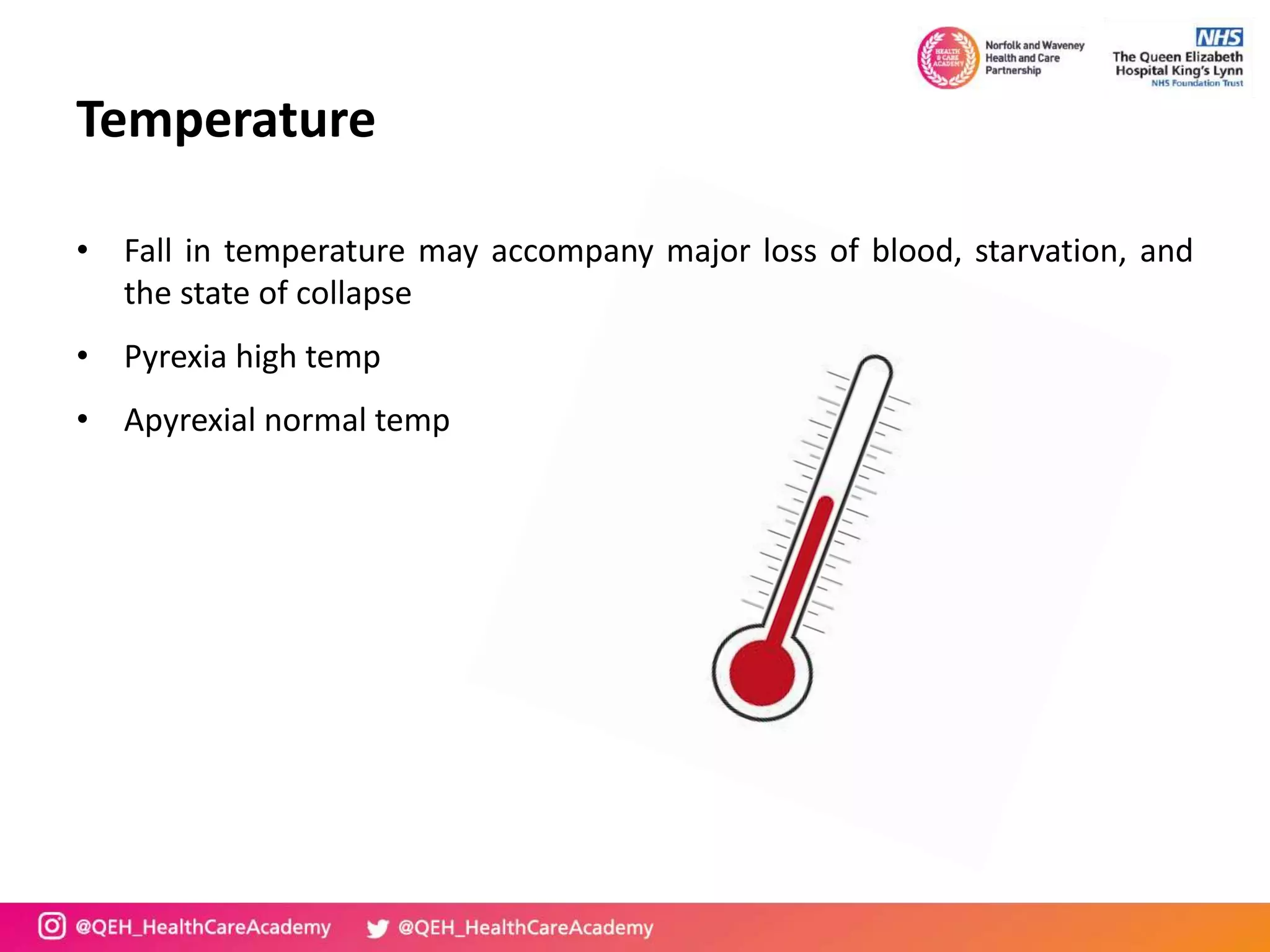 Temperature | PPTX | Cold and Flu | Diseases and Conditions