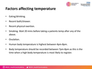 Temperature | PPTX | Cold and Flu | Diseases and Conditions