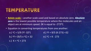 Temperature | PPTX