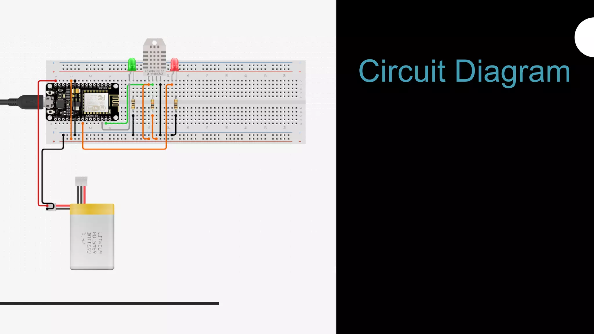 Temperature measurement using nodemcu esp8266 | PPTX