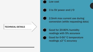 Temperature measurement using nodemcu esp8266 | PPTX