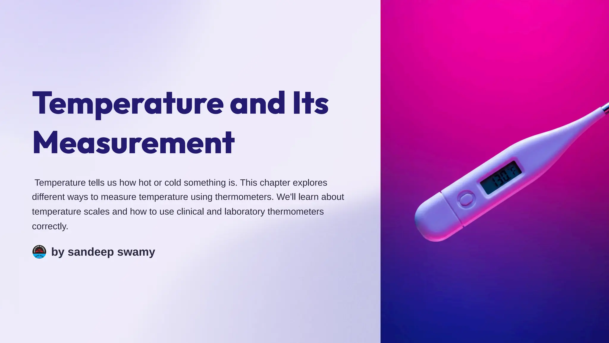Temperature-and-Its-Measurement.ppt/6th Science curiosity | PDF