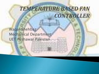 Temperature based-fan-controller | PPTX