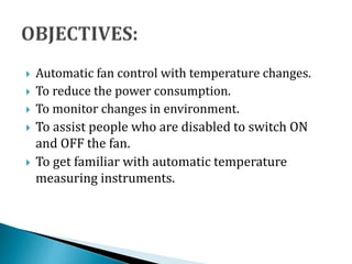 Temperature based-fan-controller | PPTX