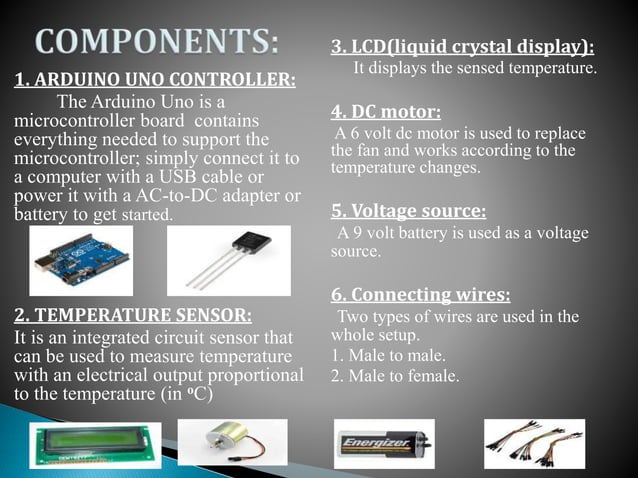 Temperature based-fan-controller | PPTX