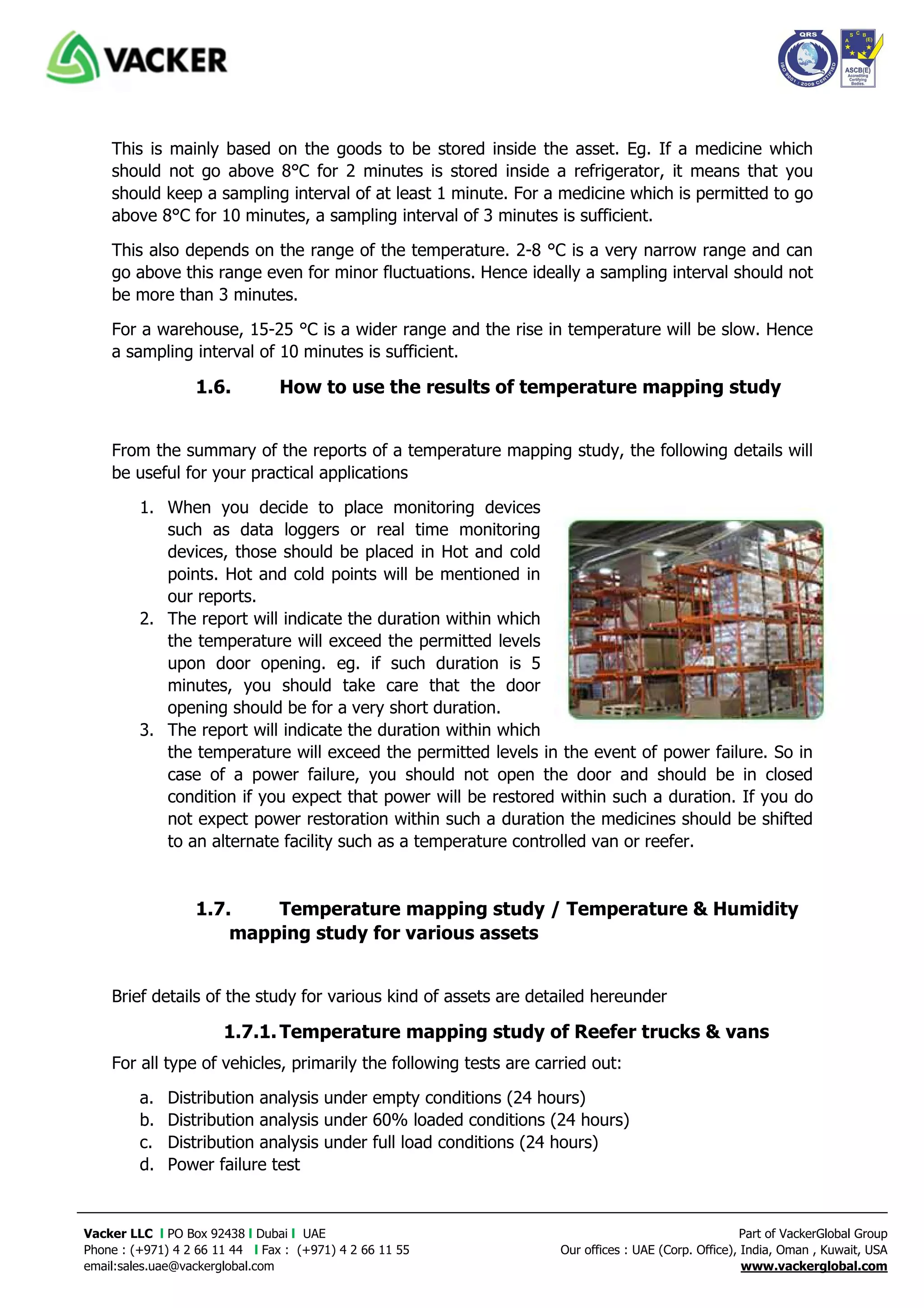 Temperature mapping study & qualification protocol procedure | PDF