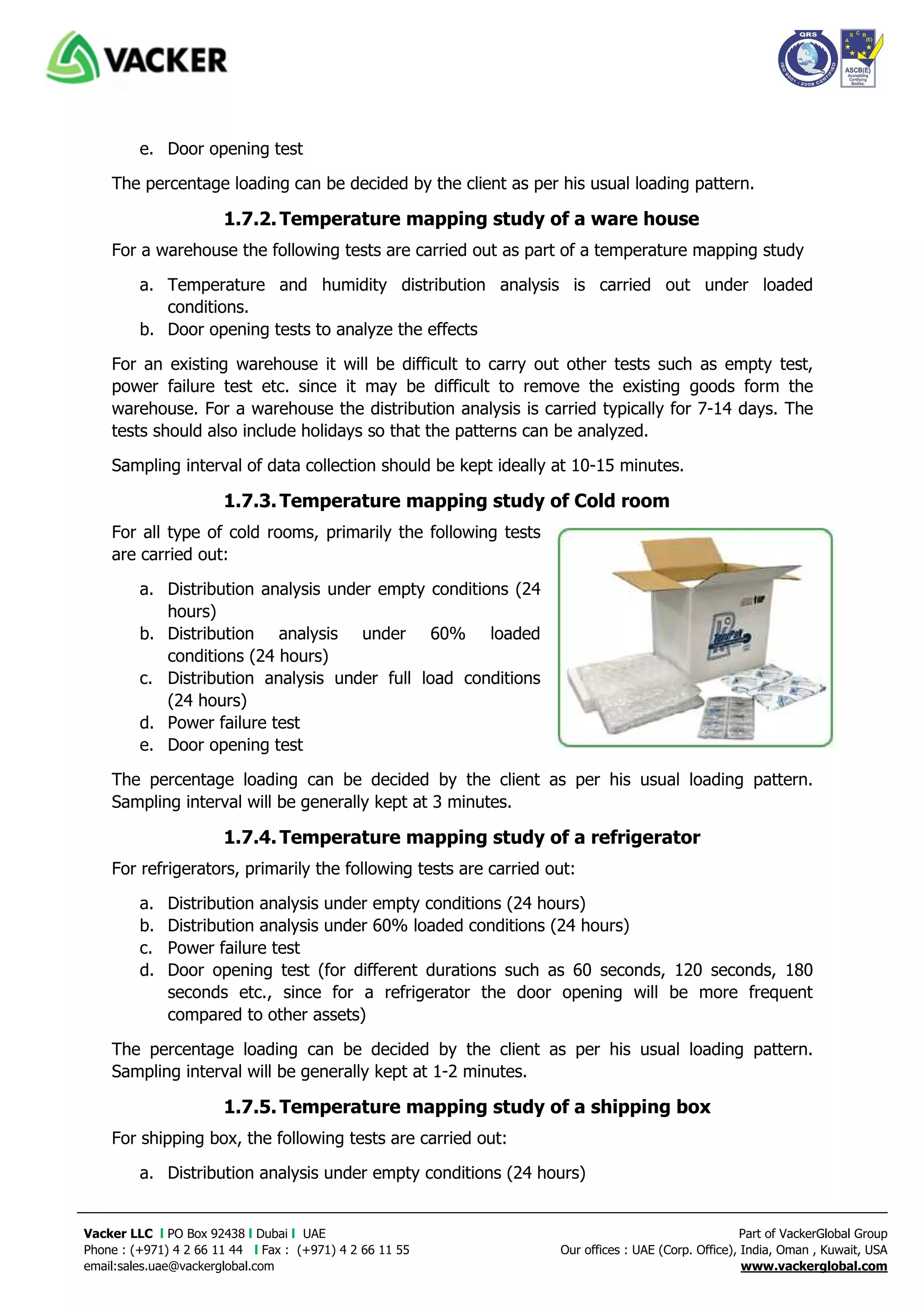 Temperature mapping study & qualification protocol procedure | PDF