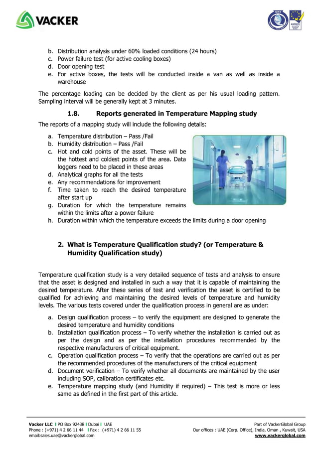 Temperature mapping study & qualification protocol procedure | PDF ...