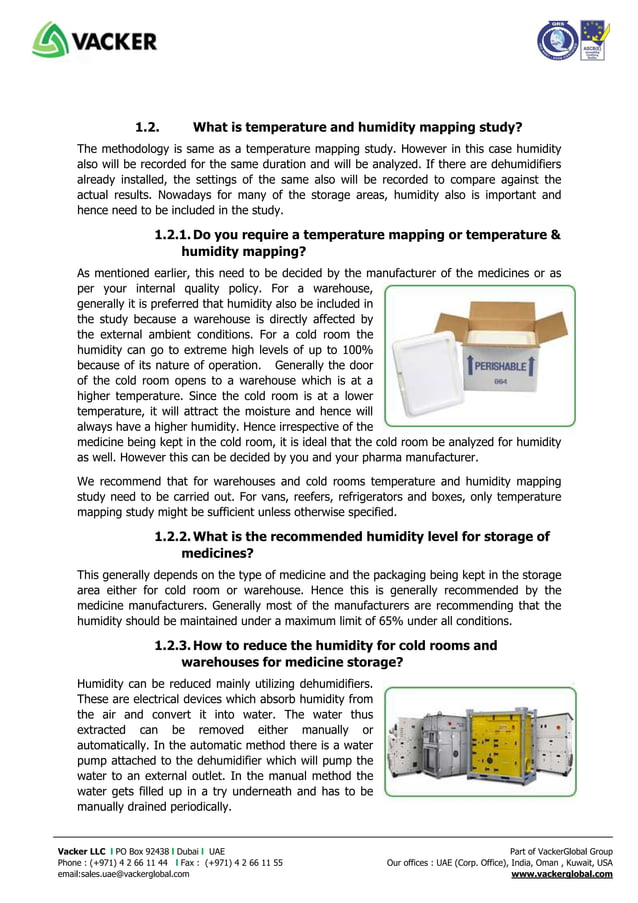 Temperature mapping study & qualification protocol procedure | PDF ...