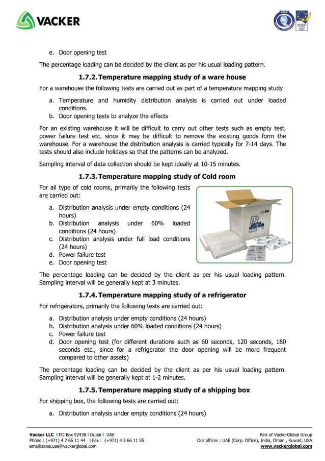 Temperature mapping study & qualification protocol procedure | PDF ...