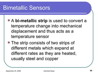 Temperature Sensors | PPT
