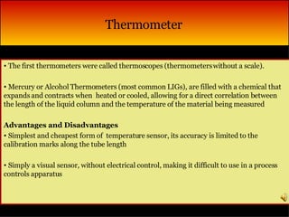 Temperature Sensors | PPT