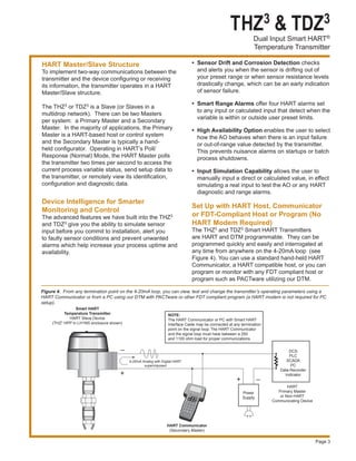 Dual Input Temperature Transmitters | PDF
